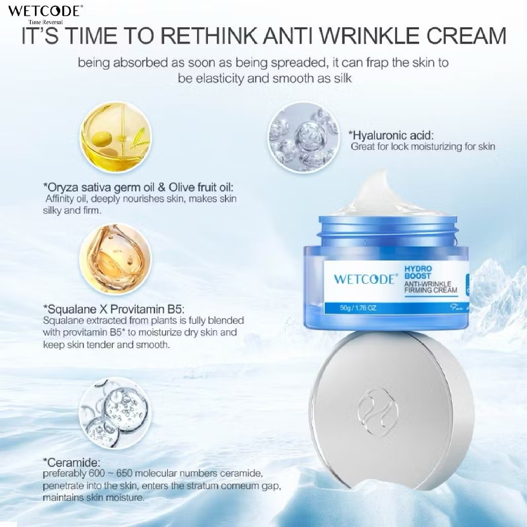 WETCODE Anti-Wrinkle Firming Cream (50g) 水密码抗皱紧致面霜 EXP 2026 JULY | Shopee Malaysia