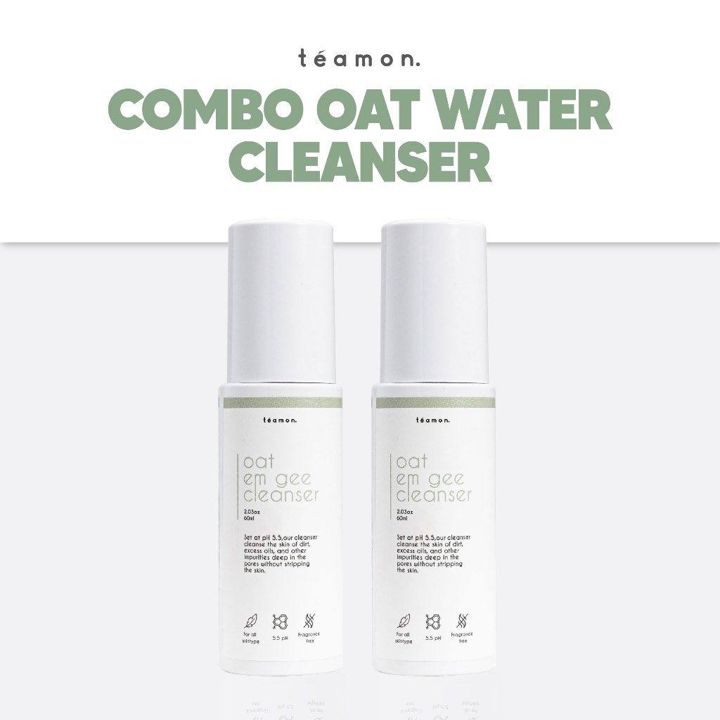 TEAMON DUO DEAL - Oat Em Gee Deep Pores Acne Cleanser Wajah Facial ...