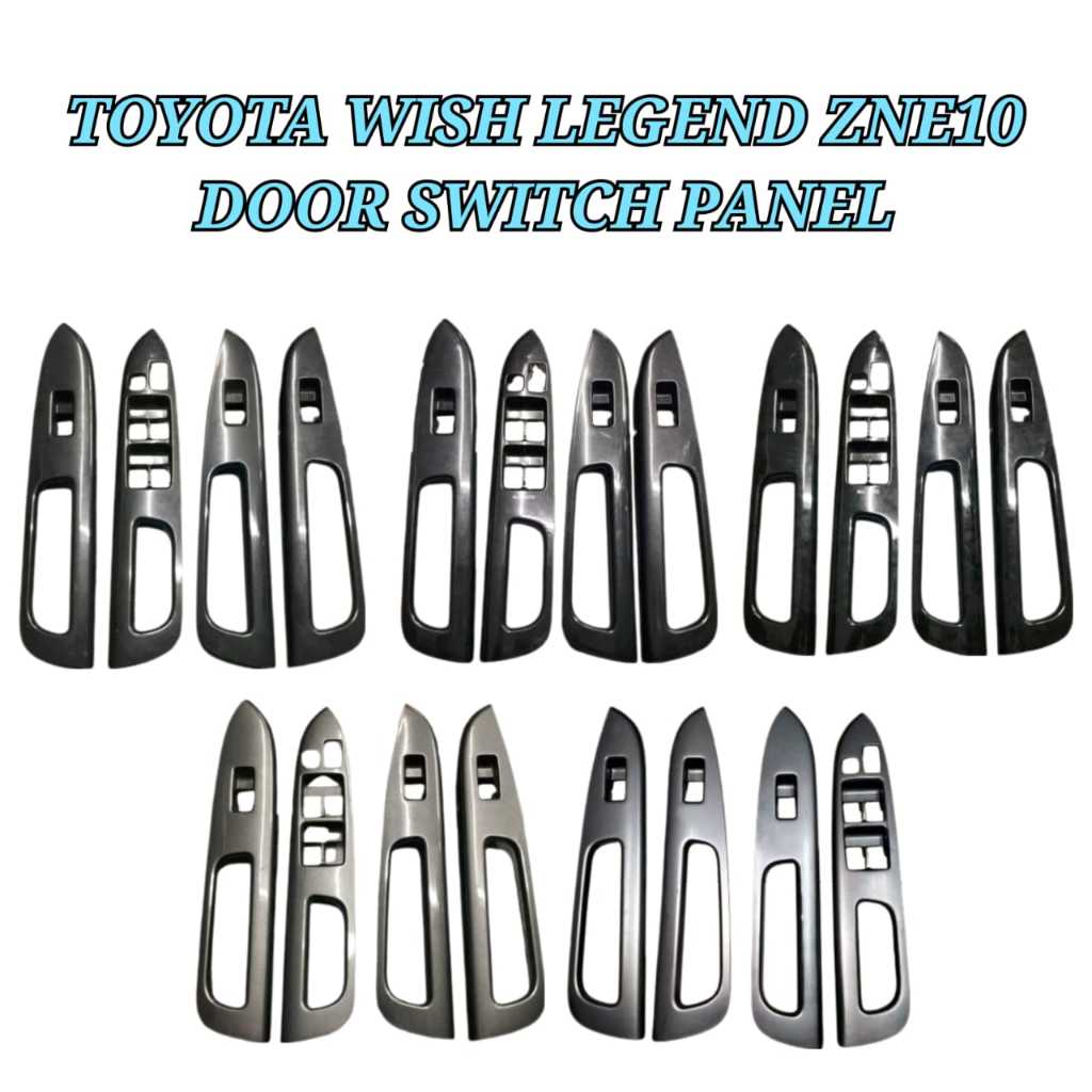 Door Panel / Door Switch Panel Toyota Wish Legend ZNE10 03-08 Door ...