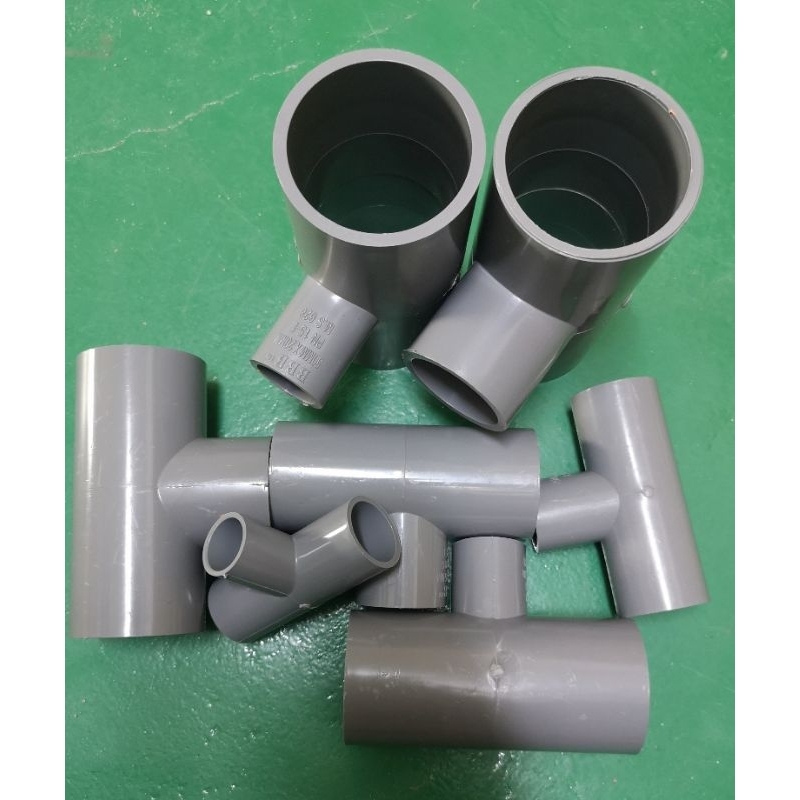 Pvc Reducer Tee Pvc Reducing Tee Pvc Pipe Fitting 15mm ~ 50mm