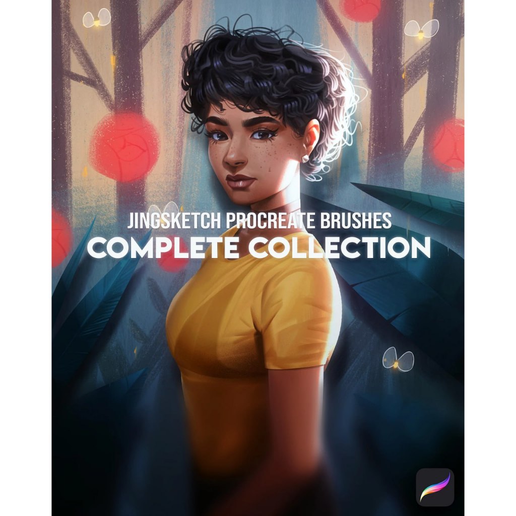 [P52] Procreate JingSketch Complete Brushes Collection Jing Sketch | Procreate Brushes ...