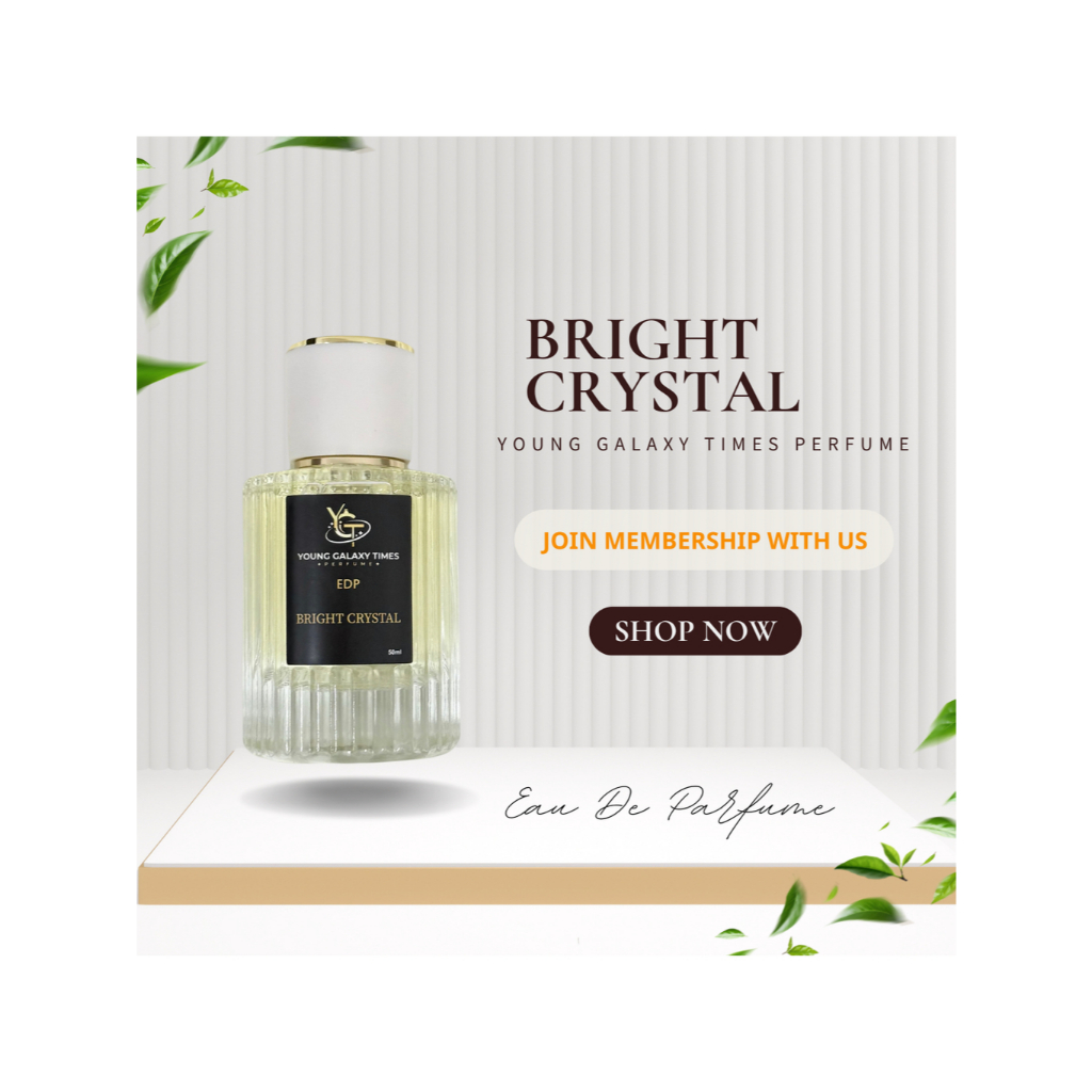 YGT Perfume Bright Crystal EDP Perfume 50ML/10ML | Shopee Malaysia