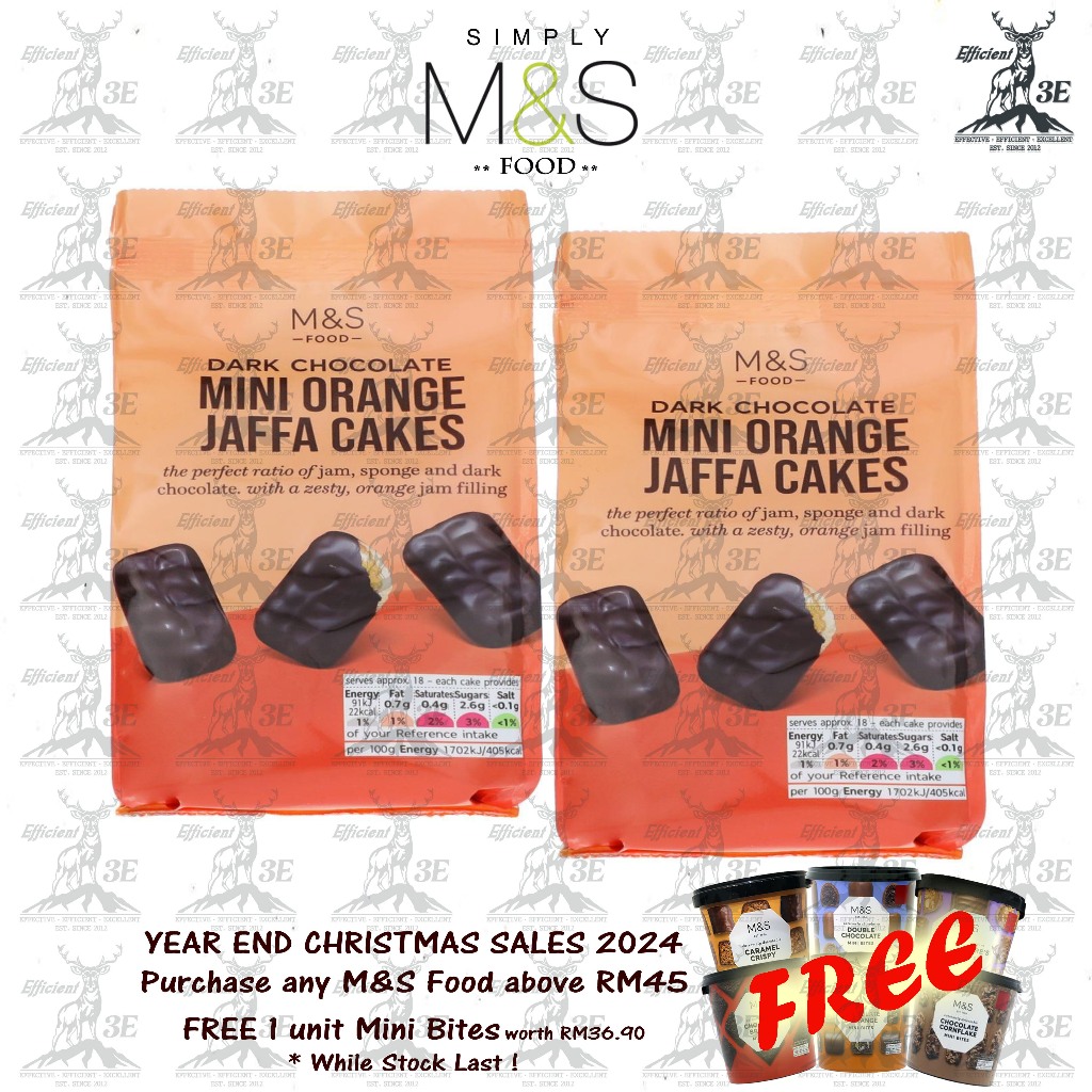 M&S 🌟 (M&S) Mini Jaffa Cakes (Single Pack)🌟 HOT SALE 🌟 | Shopee Malaysia