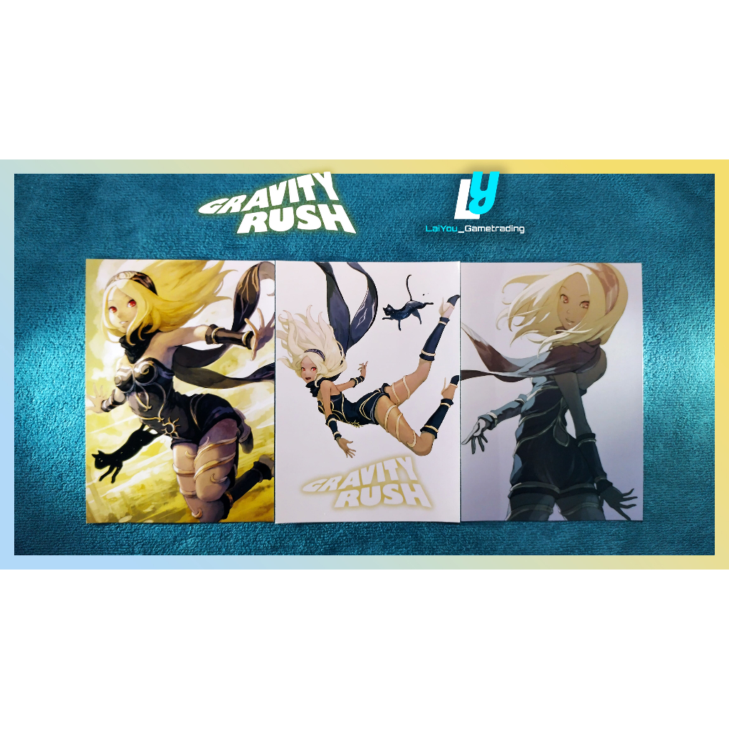 Gravity Rush Poster Photo - PS Vita Game Gravity Rush - Gravity Rush ...