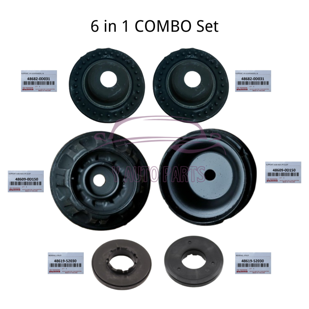 OEM Front Absorber Mounting / Strut Bearing / Strut Damper for Toyota Vios Yaris NCP150 NSP151 ...