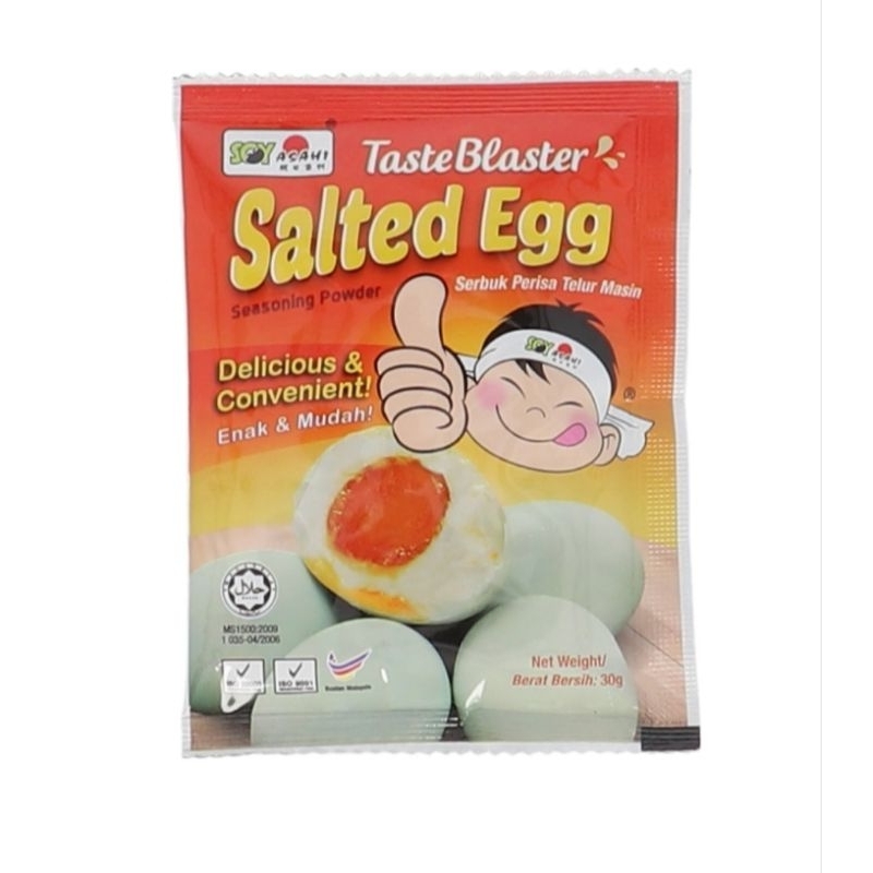 SOY ASAHI Halal Taste Blaster Salted Egg Seasoning Powder 30g | Shopee ...