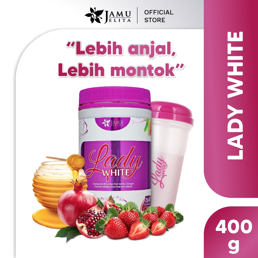 Jamu Jelita Lady White Collagen 400g | Shopee Malaysia