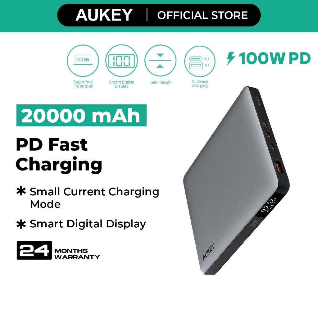 Aukey PB-Y44 SprintX Power Bank With PD 3.0 QC3.0 For Mobile Devices ...