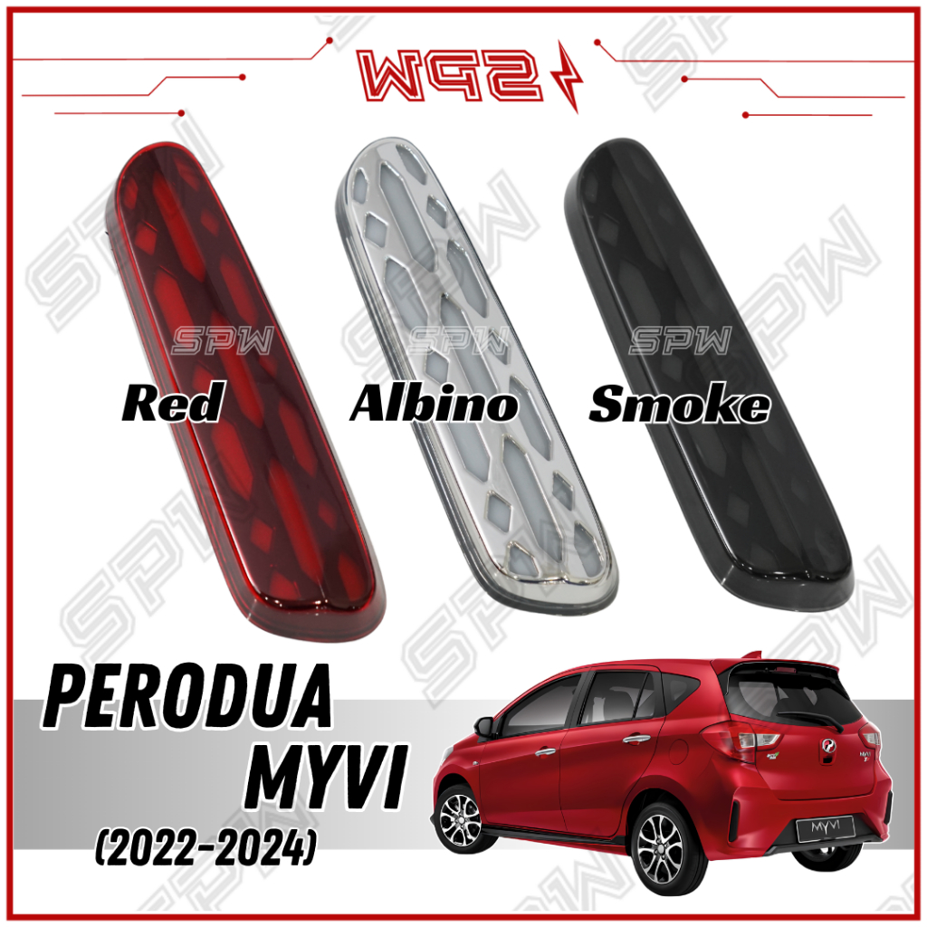 Perodua Myvi (2022-2025) Reflector MG3 G3 FL Rear Bumper LED DRL ...