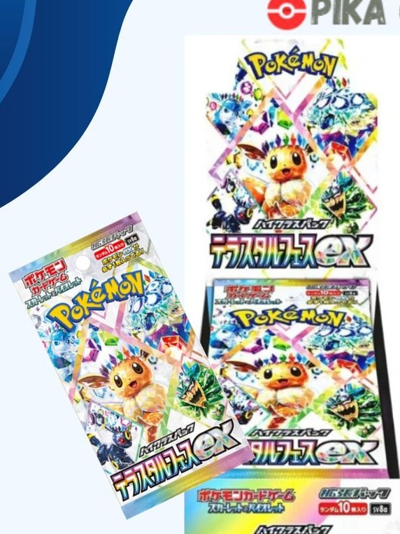 [PIKAOUTLET] SV8A TERASTAL FESTIVAL EX BOOSTER BOX | Shopee Malaysia