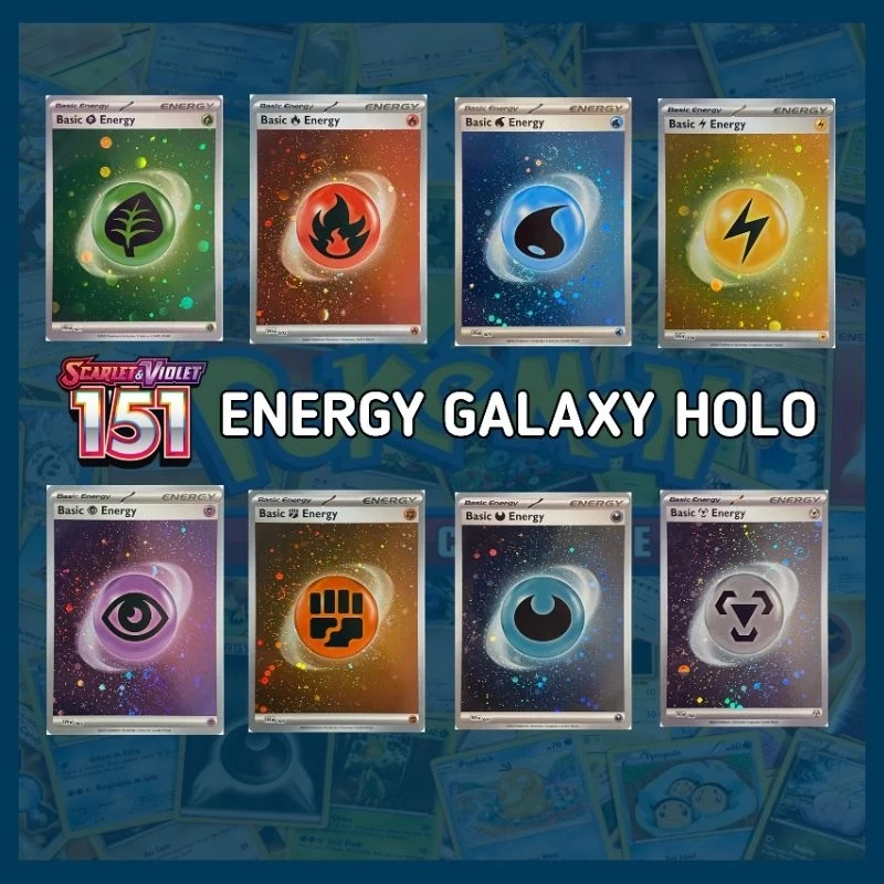 Pokemon ptcg Scarlet And Violet 151 - Energy Galaxy Holo | Shopee Malaysia