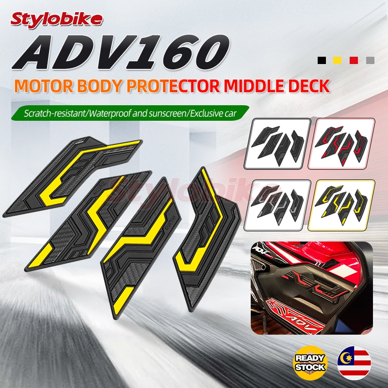 Honda ADV160 ADV 160 Side Body Stickers Rubber Cover Body Protector ...