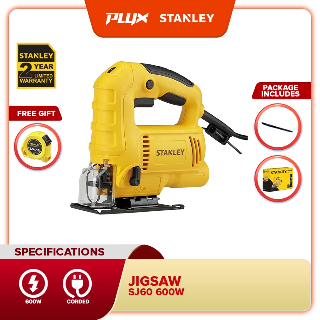 STANLEY SJ60-XD 600W Power Jigsaw Variable Speed SJ60 | Shopee Malaysia