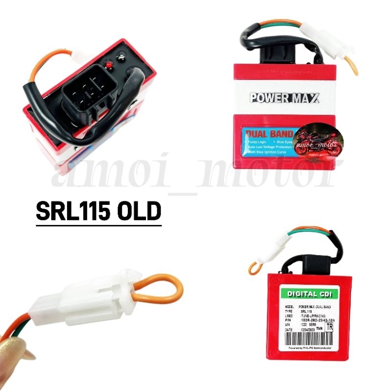 SRL110 EGO SRL115 OLD CDI POWER NO CUT OFF RACING CDI UNIT ADJUSTABLE ...