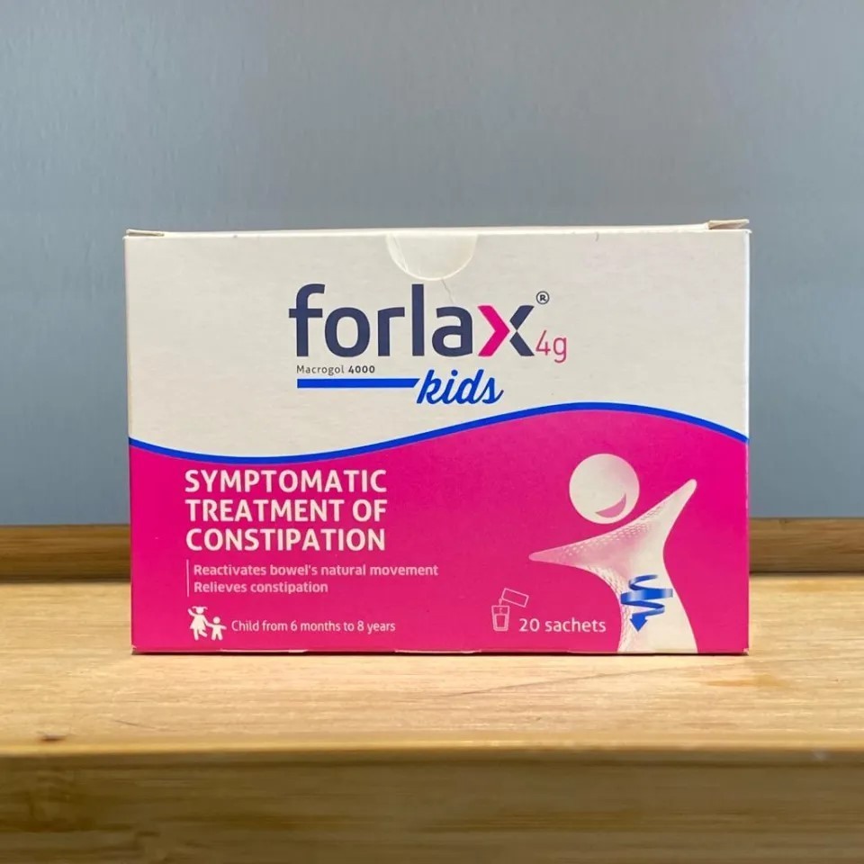 Forlax Kids 4g x 20 sachets 1 Box Macrogol 4000 For Constipation (EXP ...