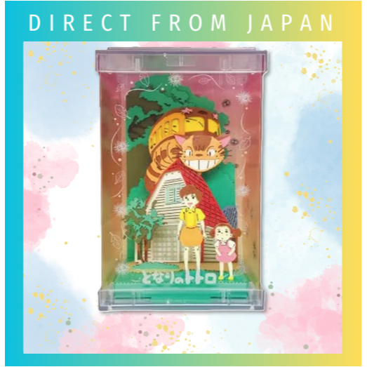 ENSKY PTC-T03 Studio Ghibli PAPER THEATER Cube Thank You Cat Bus [Paper ...