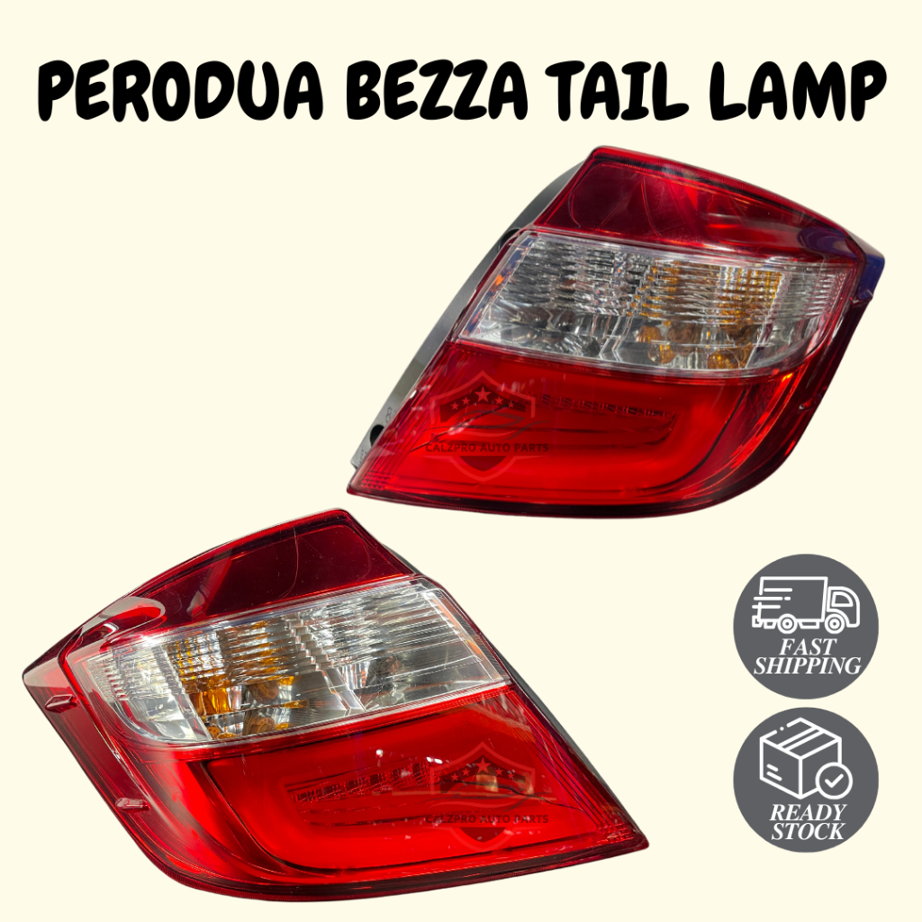 100% ORIGINAL PERODUA BEZZA TAIL LAMP NEW USED OEM NEW TAIL LIGHT LAMPU ...
