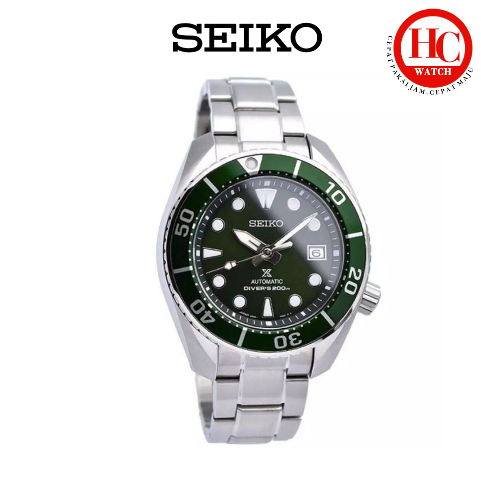 SEIKO PROSPEX SPB103J1 SUMO 45mm Green Hulk 200m Diver Automatic Men ...