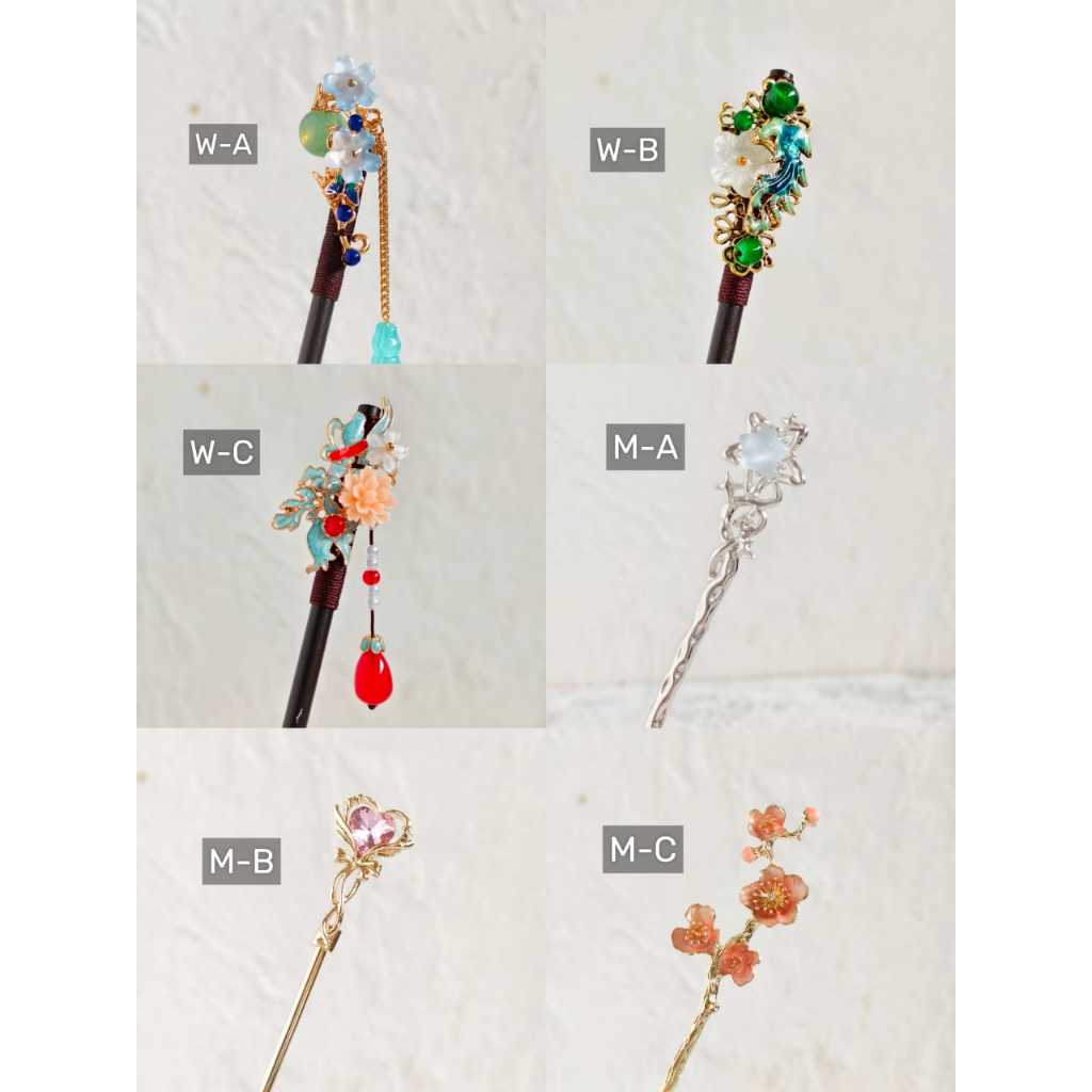 (READY STOCK)Cucuk Sanggul/Chinese Style Hair Pin Hair Stick 古风发簪 木发簪 ...