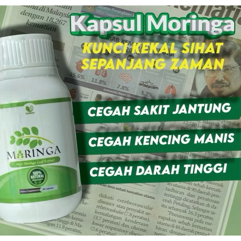ORIGINAL MORINGA WORLD OF HERB DND MORINGA CAPSULE BY DR NOORDIN [post ...