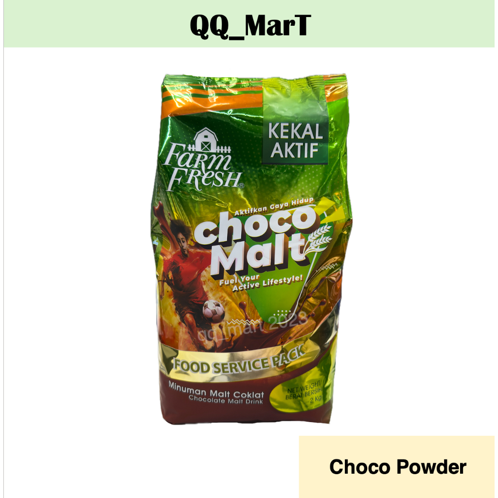 Farm Fresh Choco Malt Powder 2kg x 1Pack | Shopee Malaysia