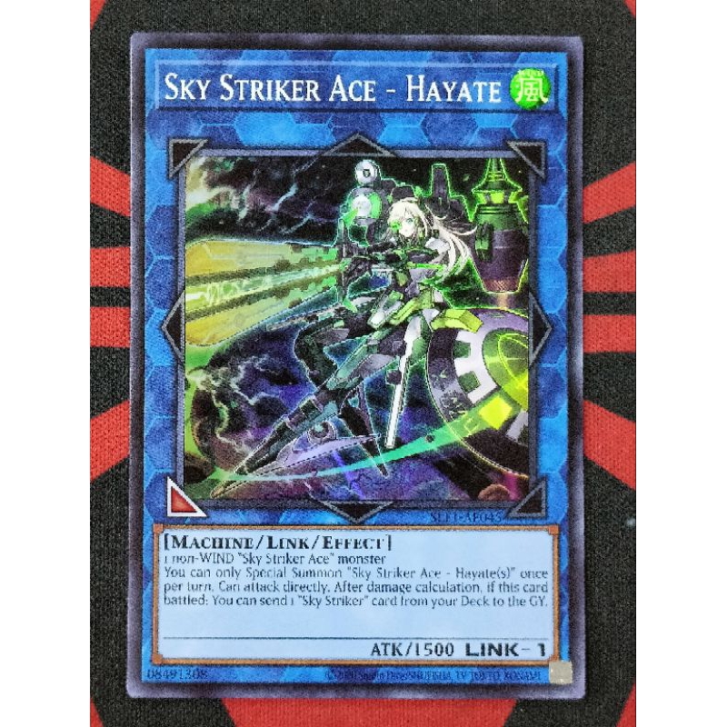 YUGIOH KONAMI SLF1-AE045 Sky Striker Ace - Hayate (Super Rare) | Shopee ...