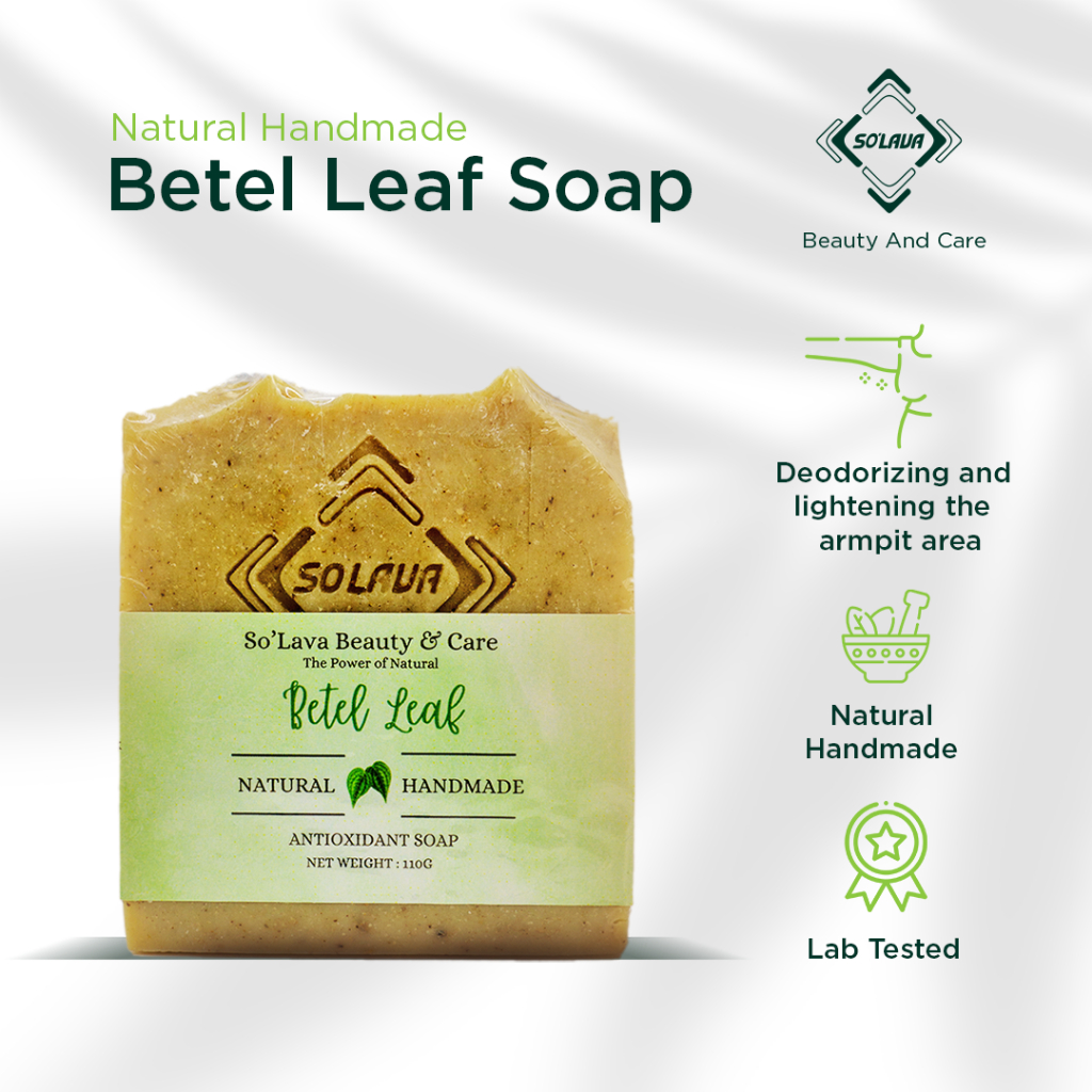 So'Lava Natural Handmade Betel Leaf Soap Cooling Effect & Odor ...