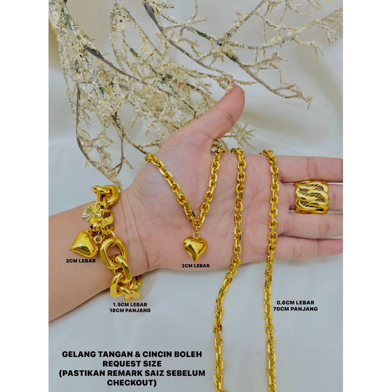 EMAS BANGKOK SET SAUH PADU | Shopee Malaysia