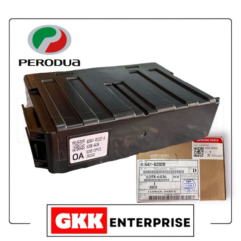 PERODUA BEZZA D63 MYVI D20 AXIA FUSE BOX （ENGINE BAY）82641-BZ020 ...
