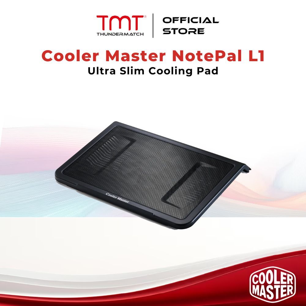 Cooler Master NotePal L1 Ultra Slim Cooling Pad | Shopee Malaysia