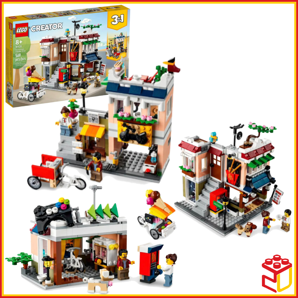 (Ready Stock) 31131 Lego Creator 3-in-1 Downtown Noodle Shop Building ...