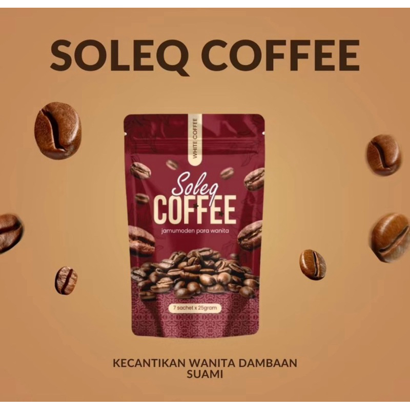 🔥🔥🔥SOLEQ WHITE coffe ORIGINAL FREE SHAKER🔥🔥🔥 | Shopee Malaysia