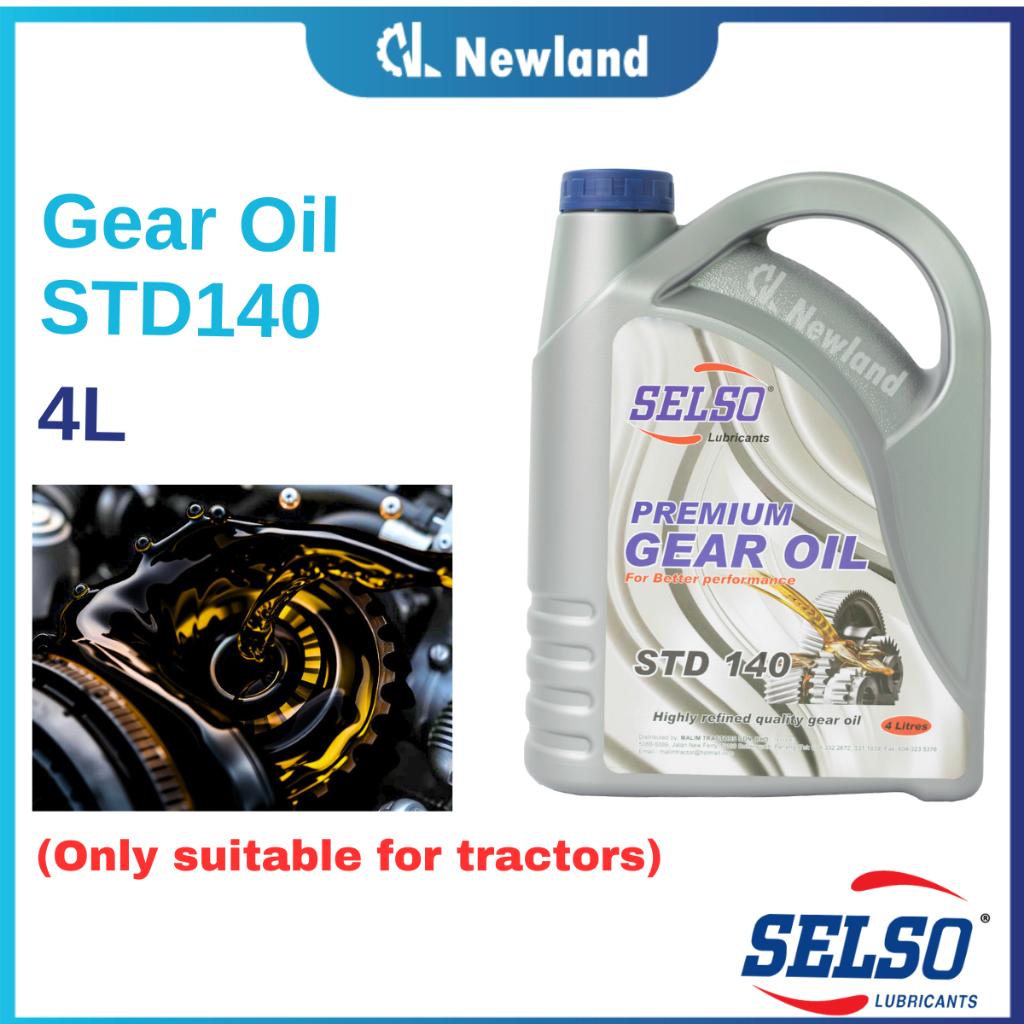 SELSO Gear Oil 140 Manual Premium STD (4L) | Shopee Malaysia
