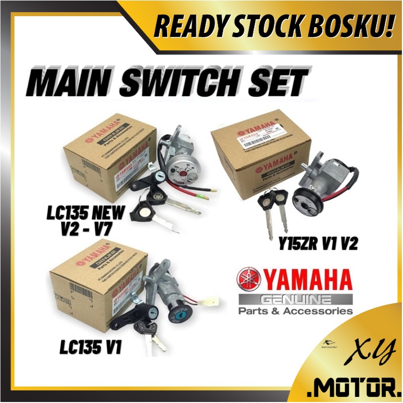 LC135 Y15 SRL MAIN SWITCH SUIS KUNCI SET YAMAHA MAIN SWITCH KEY SET LC ...