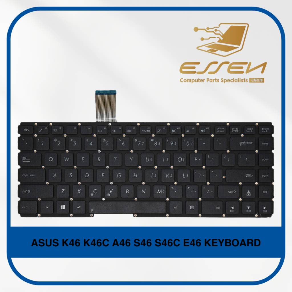 Replacement Keyboard For ASUS K46 K46C A46 S46 S46C E46 KEYBOARD ...