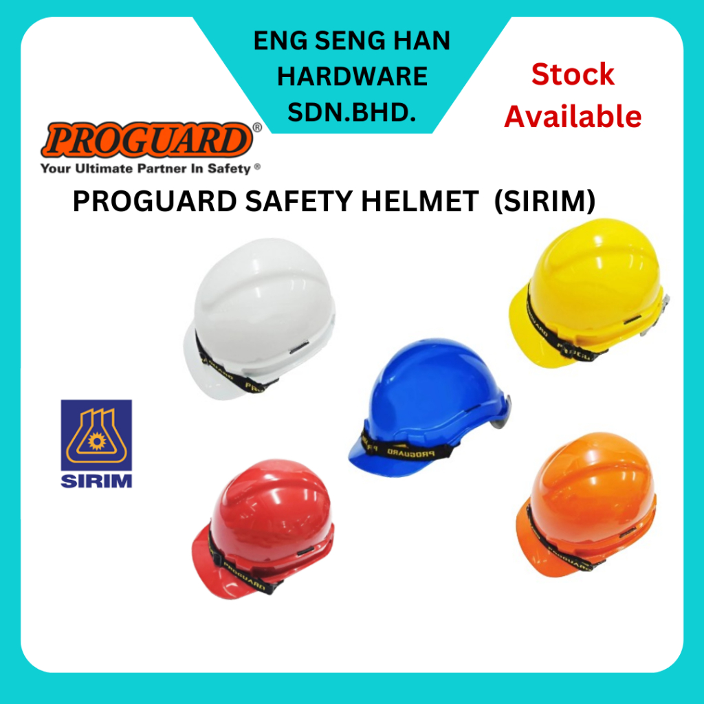PROGUARD SAFETY HELMET SIRIM APPROVAL | Shopee Malaysia