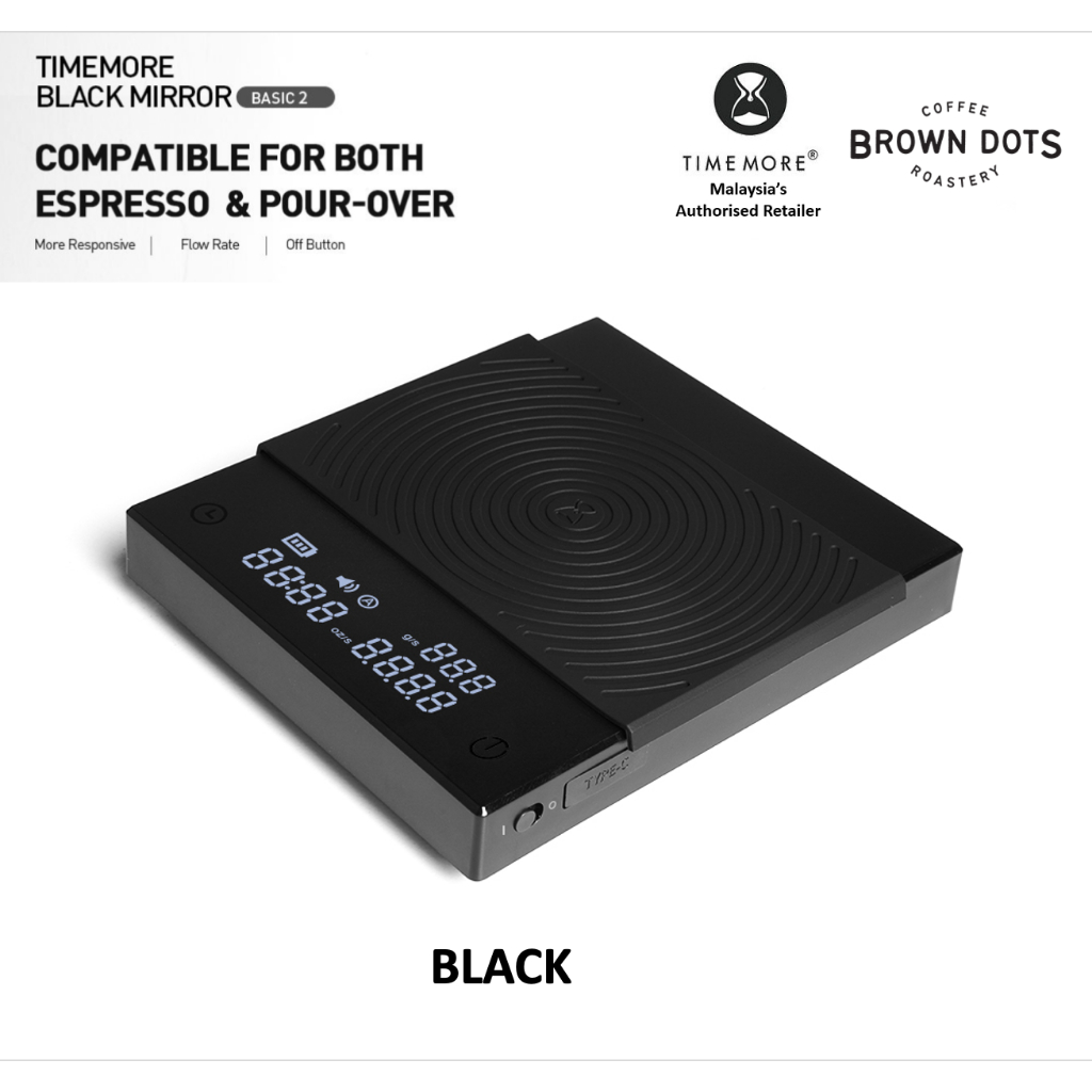 TIMEMORE Coffee Scale - Black Mirror Basic 2 Scale (100%Original ...
