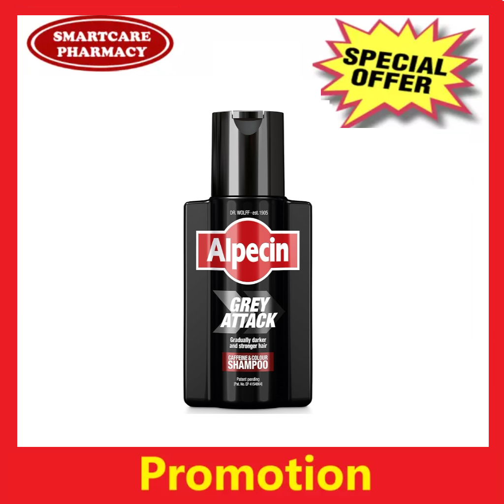 Alpecin Grey Attack Shampoo 200ml | Shopee Malaysia