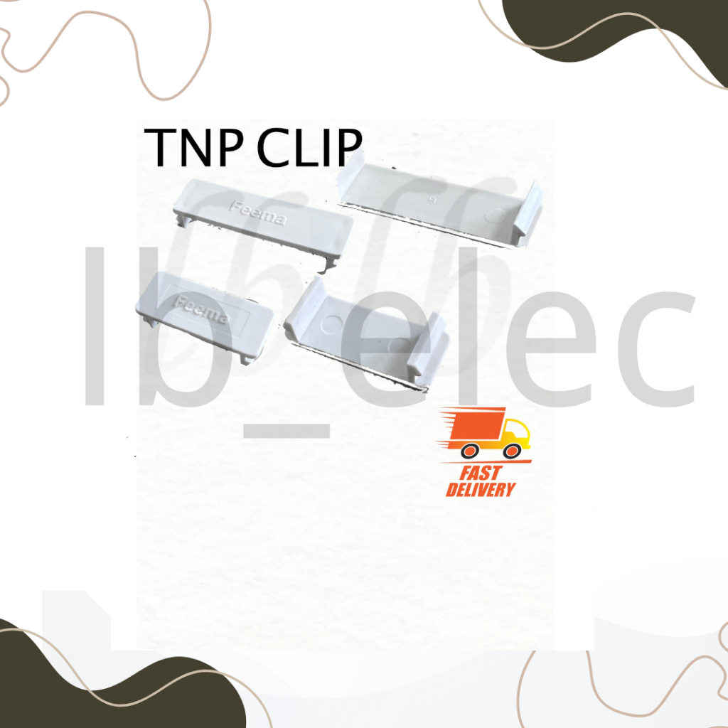 10 PCS( 11/4" | 2" ) ELECTRICAL TNB CASING CLIP/ 2 & 4 Wire TNB CLIP ...