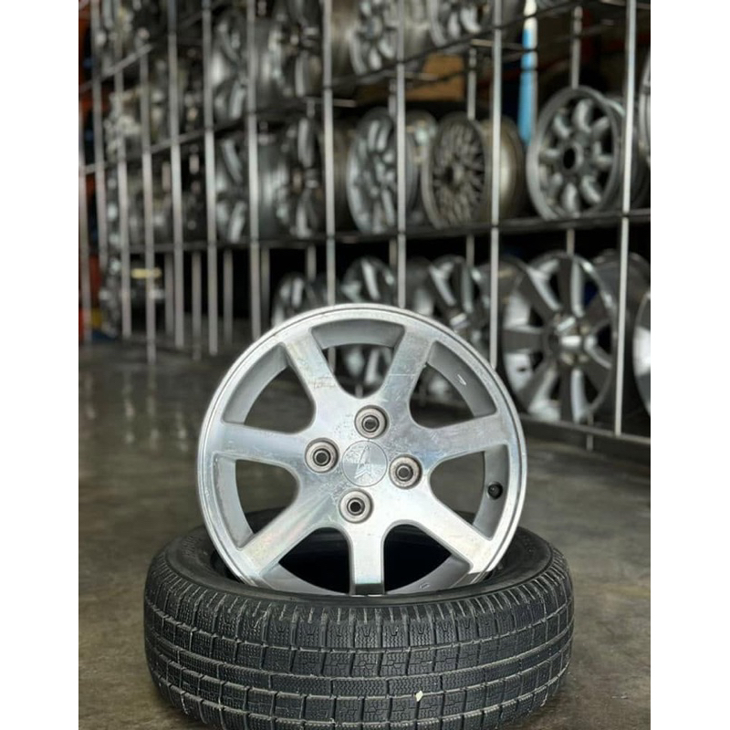 Used 14 Inch Daihatsu Move L900 Peanut Rim (Silver Chrome) | Shopee ...