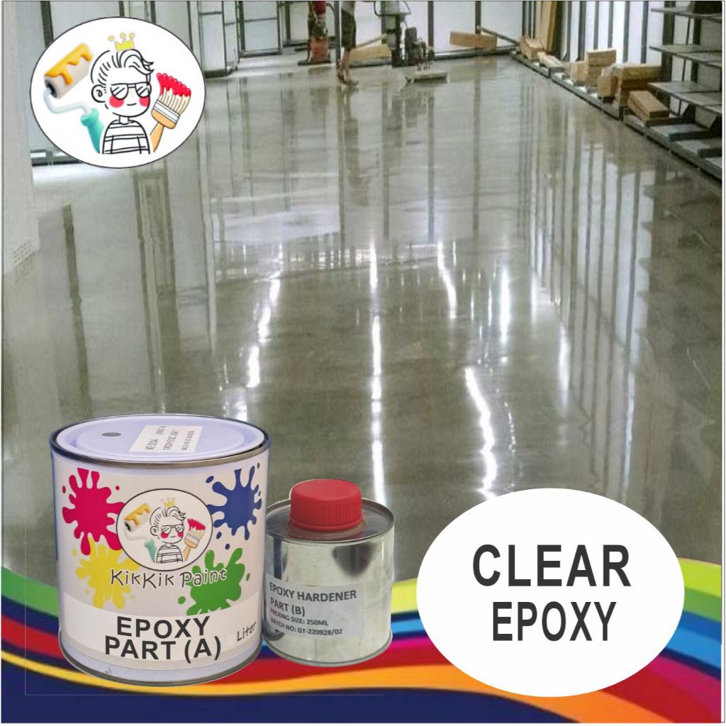 💖CLEAR EPOXY 💖 5L ( 5 LITER ) Epoxy paint ( KikKik Epoxy Paint ) Cat ...