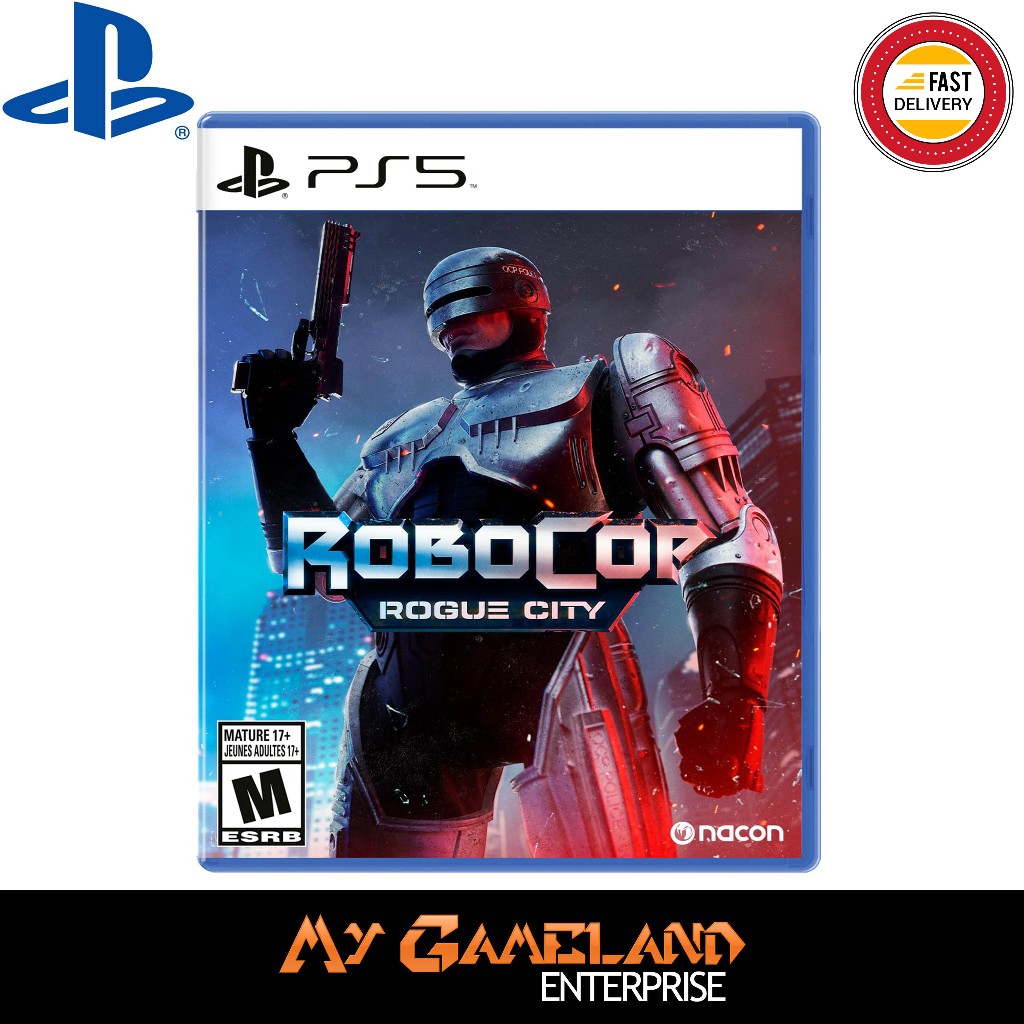 PS5 RoboCop Rogue City (English/Chinese)(BRAND NEW) | Shopee Malaysia