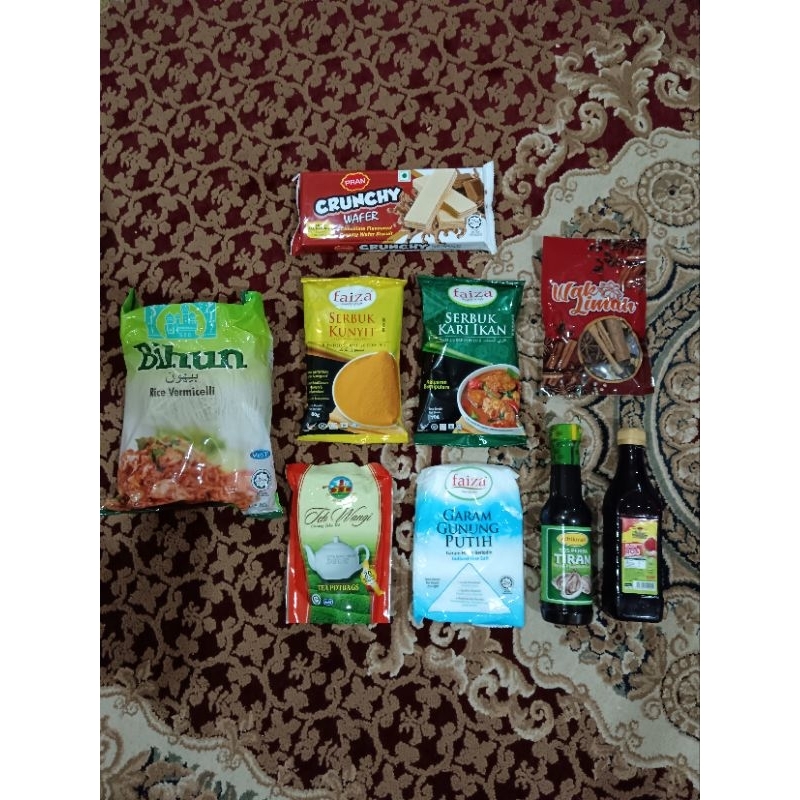 SET FAMILY - REMPAH BOX (10 ITEM) UNTUK KELUARGA/BAKUL MAKANAN ASAS ...
