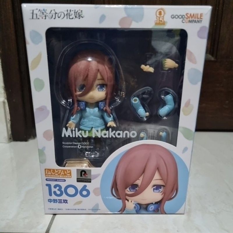 Nendoroid Series The Quintessential Quintuplets Nakano Miku Original ...