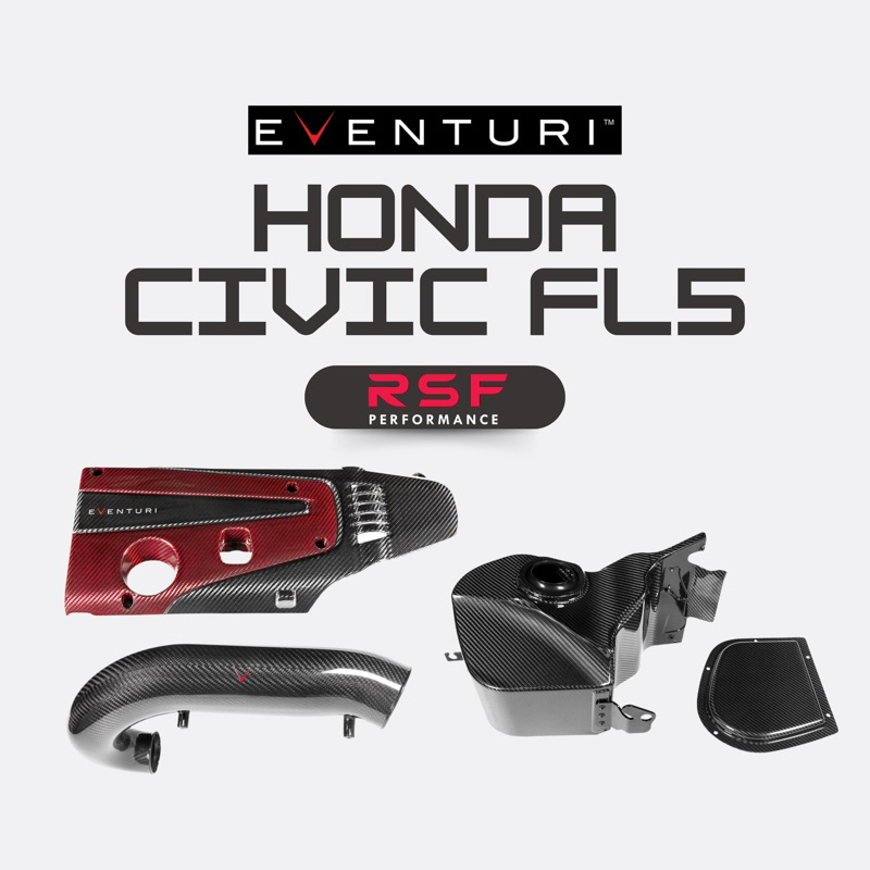 EVENTURI Honda Civic Type R FL5 Carbon Intake Carbon inlet/turbo tube ...