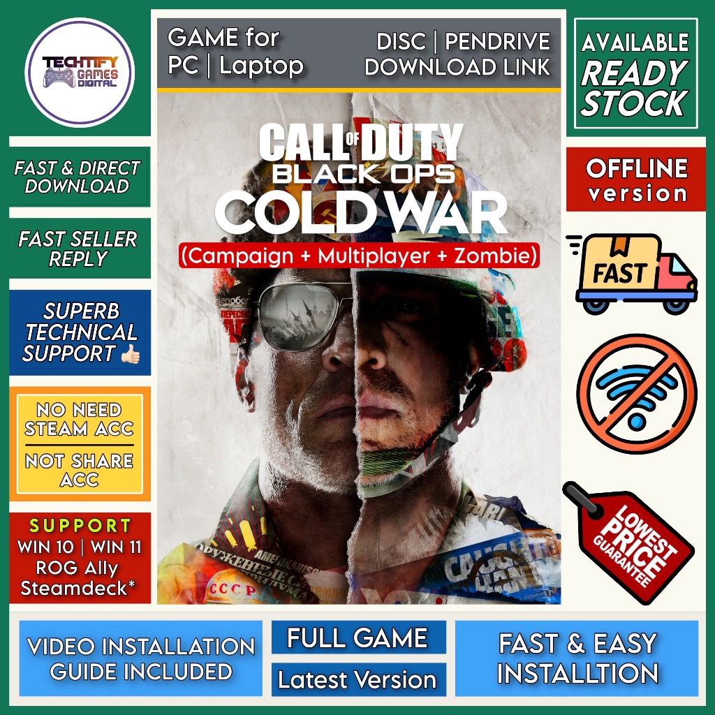 [PC Game] Call of Duty Black Ops Cold War (Campaign + Multiplayer ...
