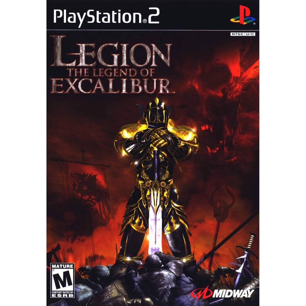 PS2 Legion - The Legend of Excalibur (DVD GAME) | Shopee Malaysia