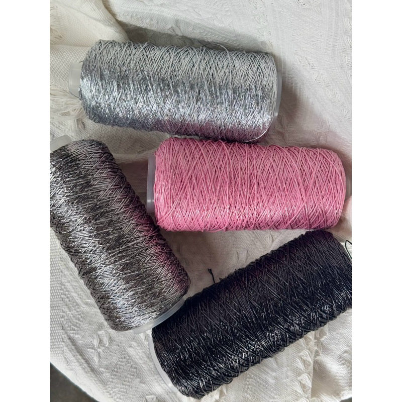 Fever同款银线Fever Core Yarn ｜ Fever-Inspired Silver Thread (Core-Spun ...