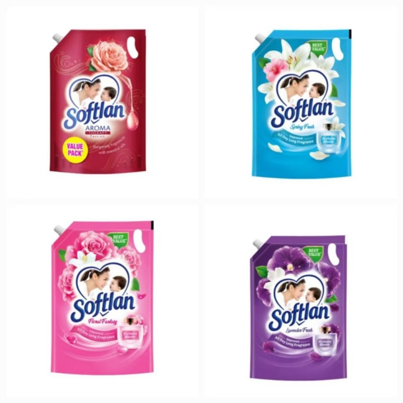 Softlan Refill Softener Pouch 1.6L | Shopee Malaysia