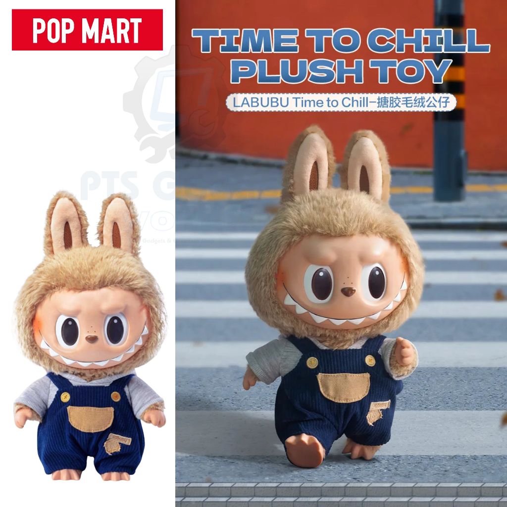 POPMART LABUBU Time to chill Vinyl plush toy Pop Mart Official | Shopee ...